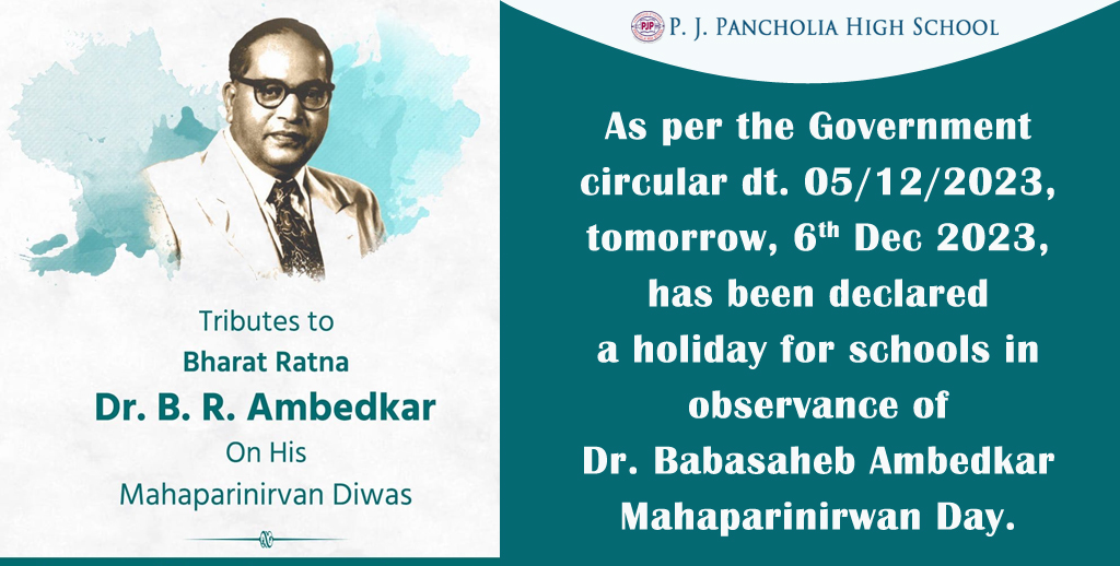 Holiday declared for schools by the Govt. in observance of Dr ...